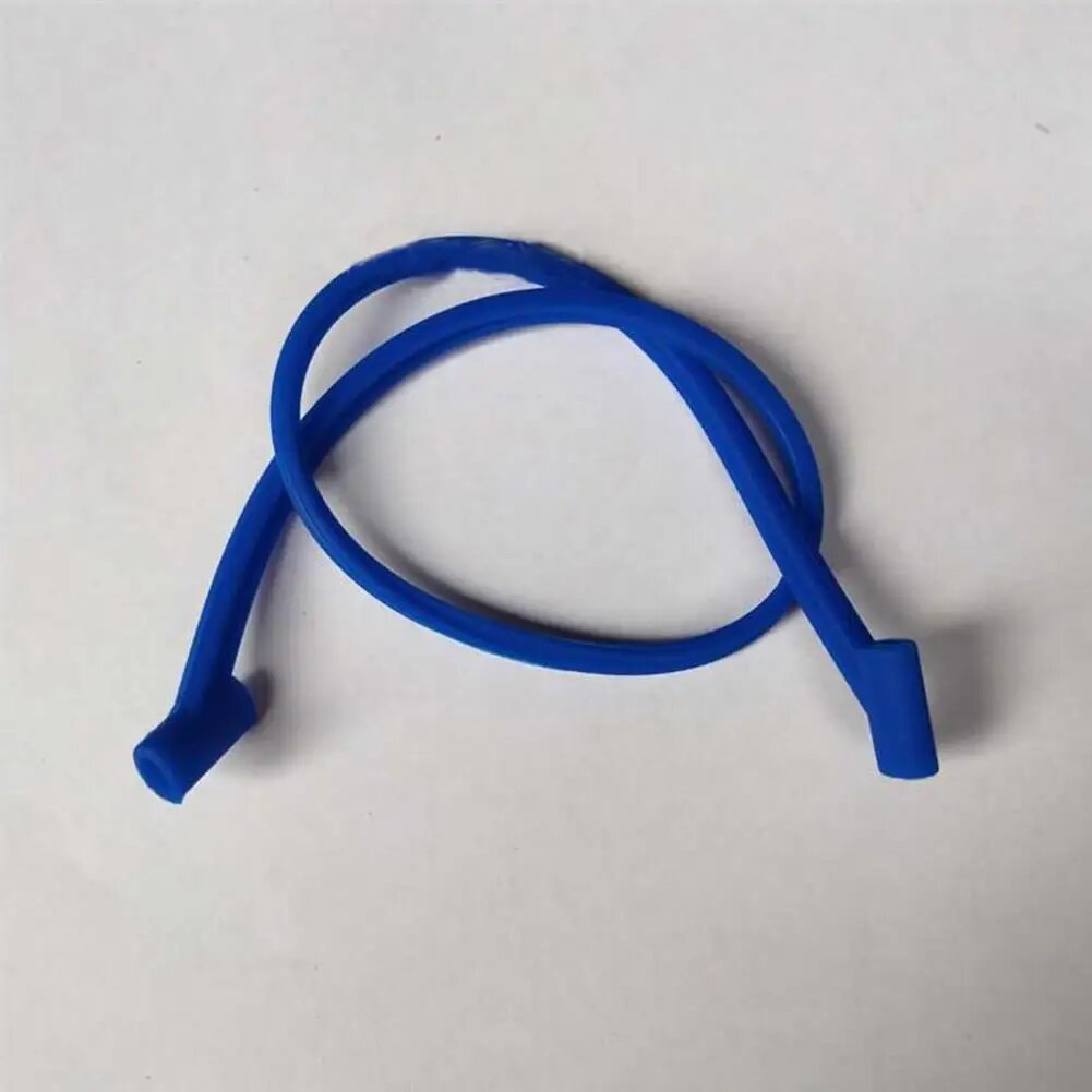 1 шт, силиконовые шнуры для очков, ремешок, спортивная противоскользящая цепочка для Синий, Синий