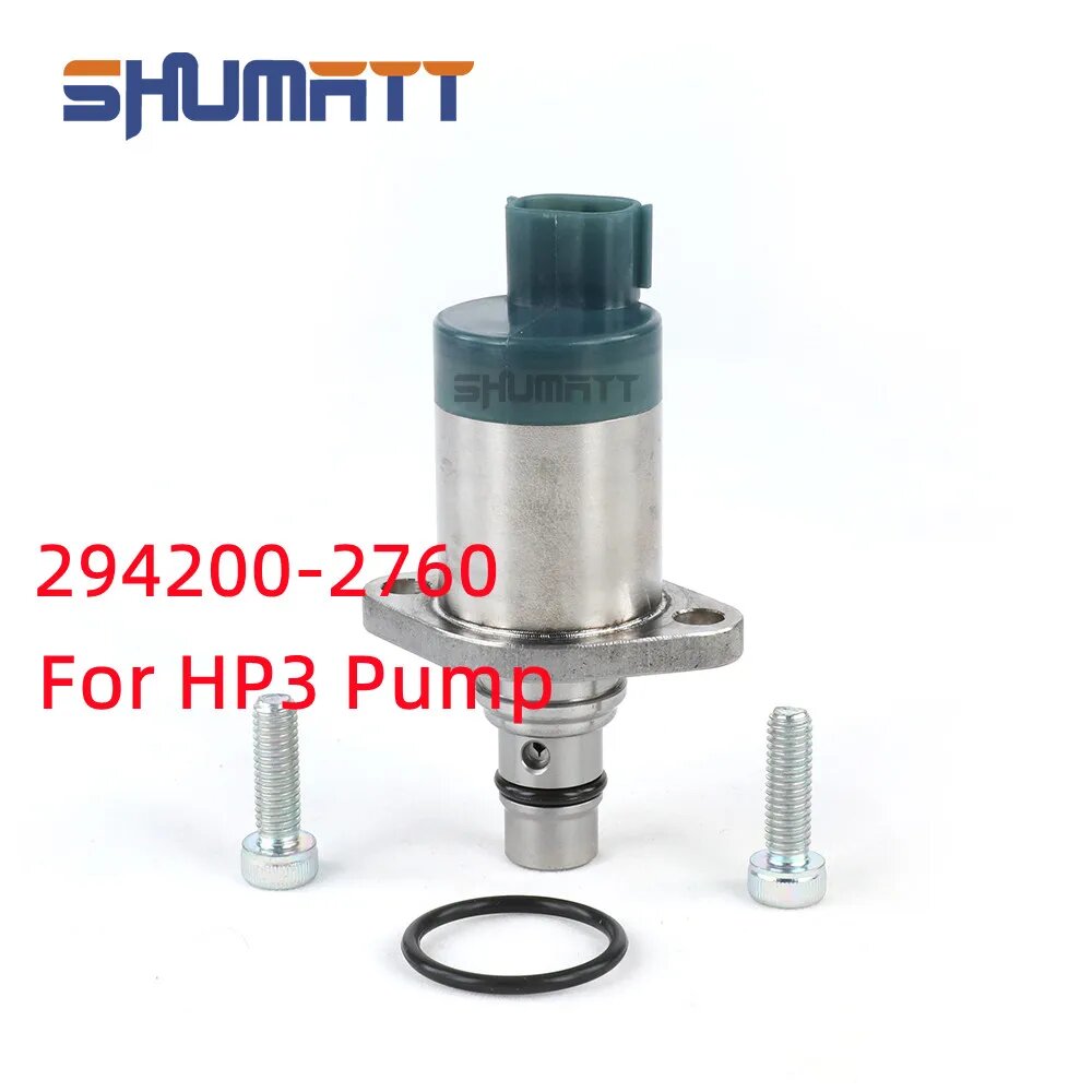 Шумт Новый 294200 -2760 Клапан регулирования всасывания топливного насоса 294200 Клапан SCV 2760 для 294000 -1122 294000 -1180 294000 -1210 Насос HP3
