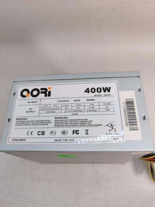 Блок питания 400W Codegen QORi 250XA ATX