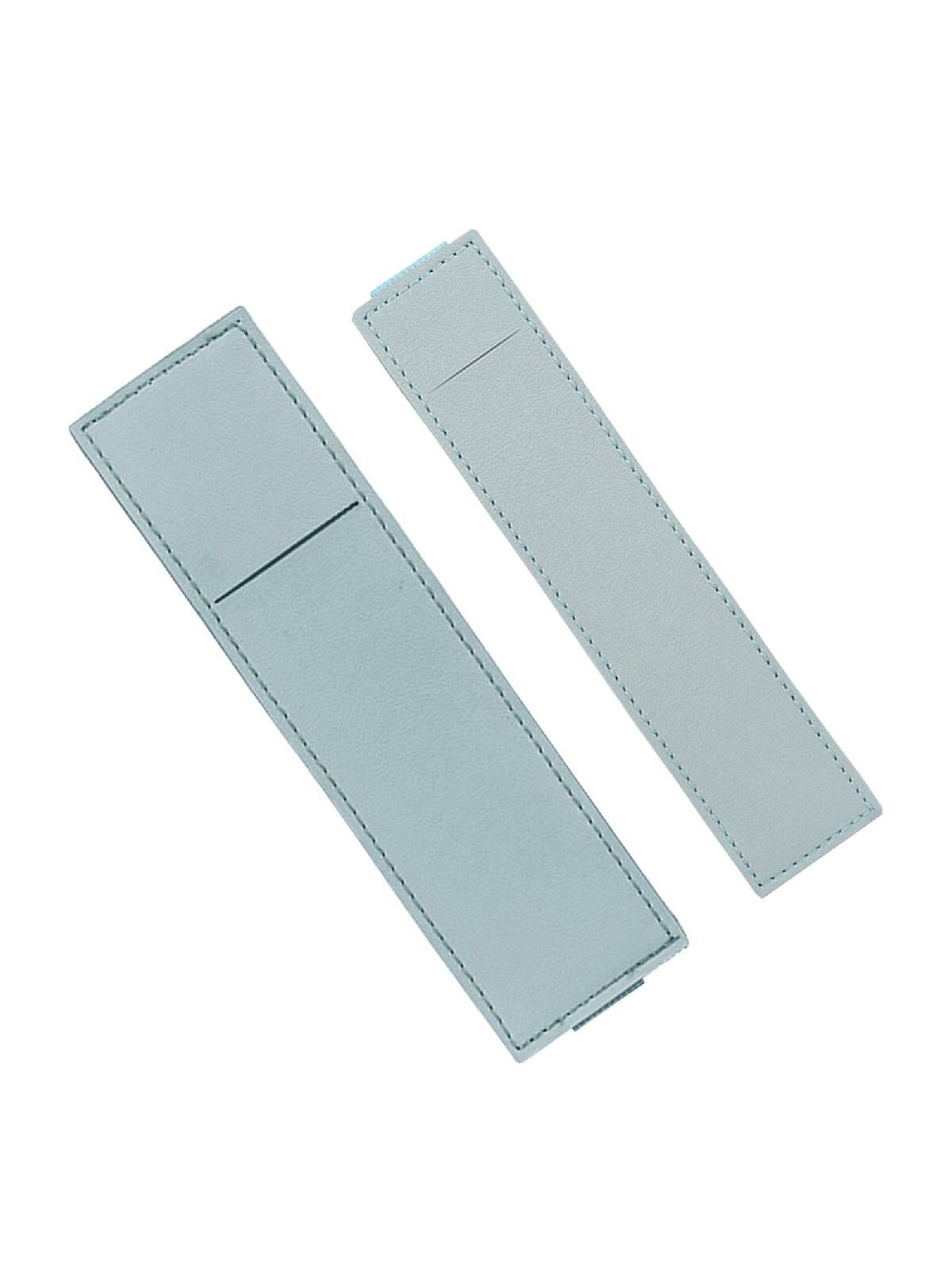 2шт Кожаный пенал с регулируемыми резинками чехол для блокнота и карандаша