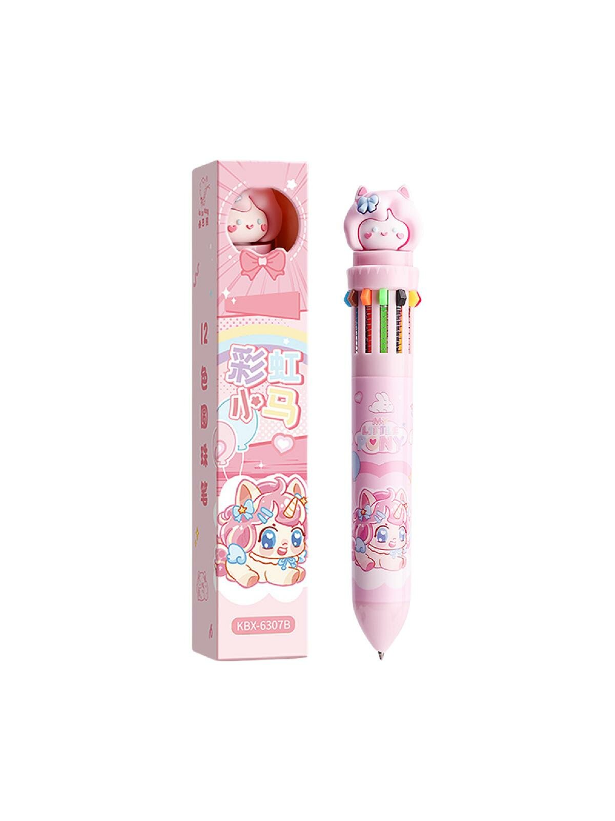 Шариковая ручка 10/12 Цветов 0,5 мм Разноцветная ручка Back to School Pen