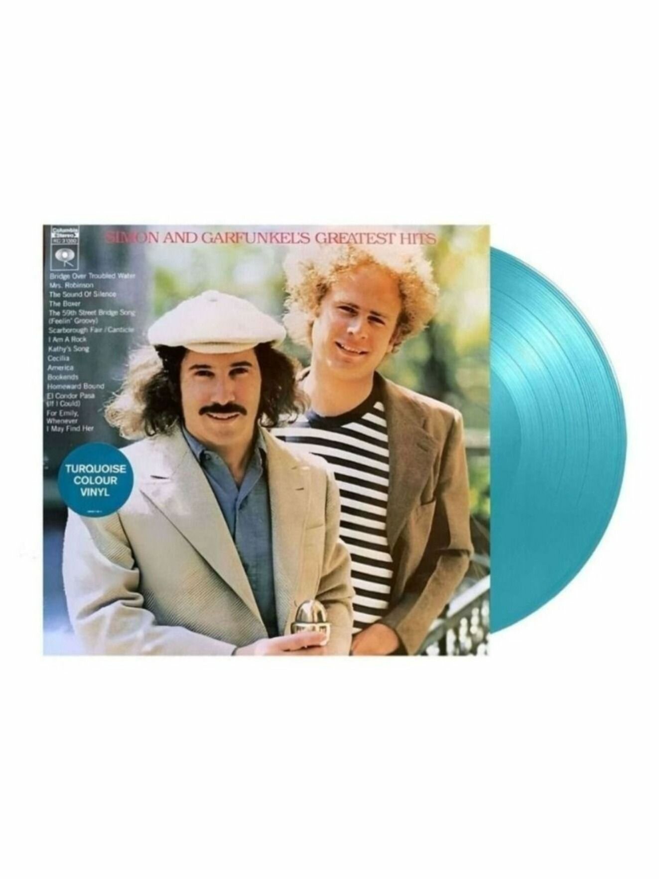 Виниловая Пластинка Simon & Garfunkel - Simon And Garfunkel's Greatest Hits LP, Compilation, Stereo, Turquoise Новый,