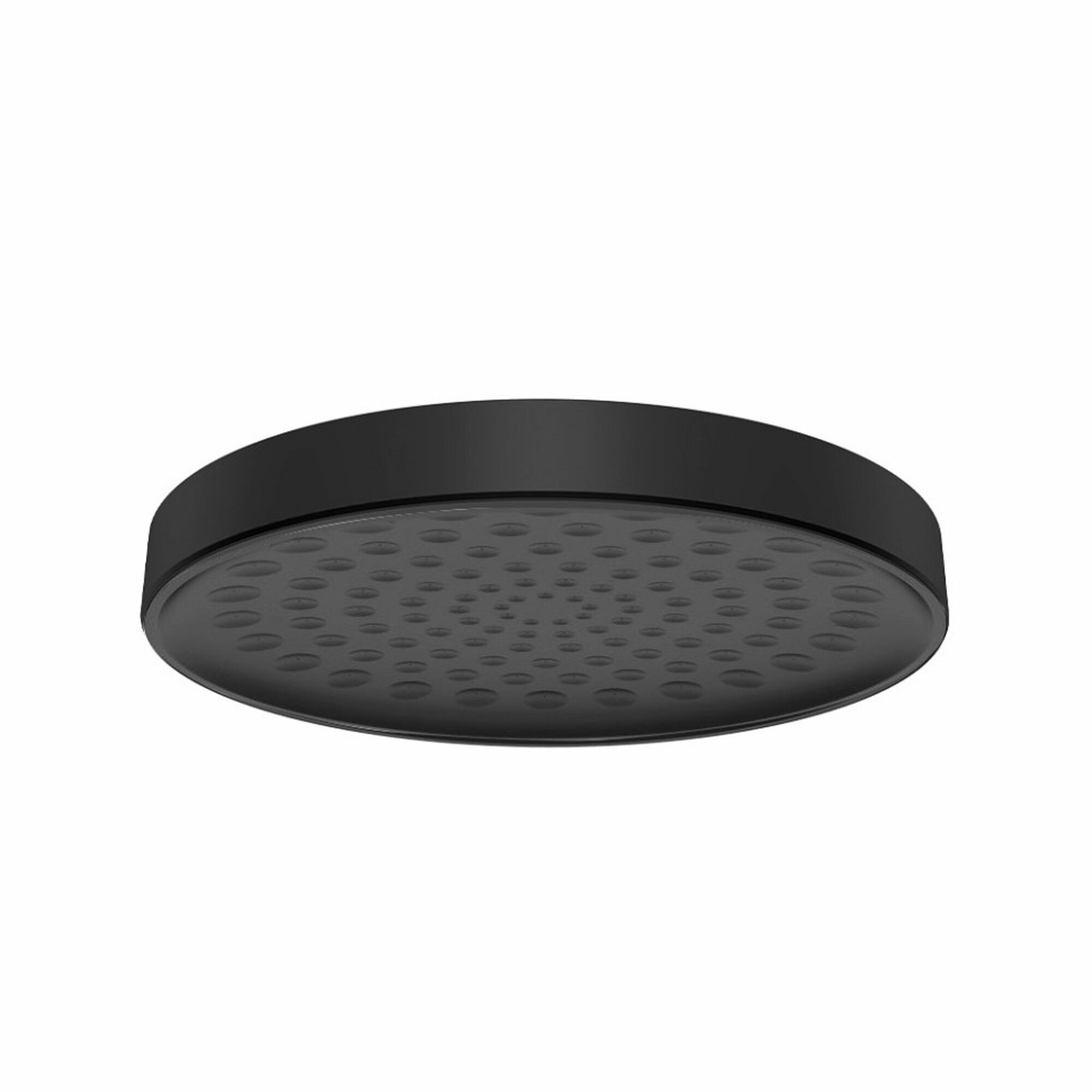 Верхний душ AQUAme AQM8601MB, черный, 30 см, подвижный шарнир, G 1/2