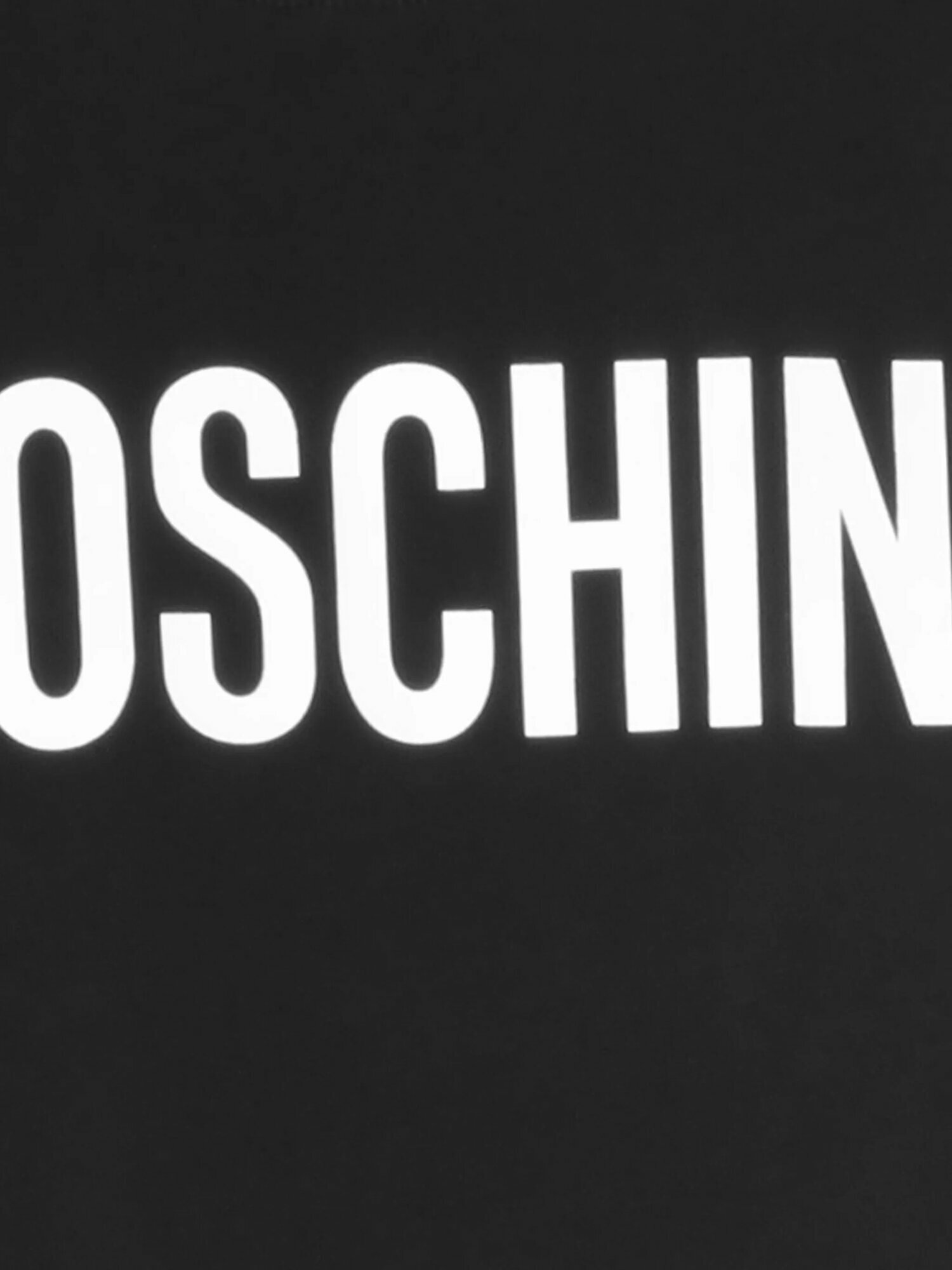 Футболка MOSCHINO, размер M, черный — фото 1