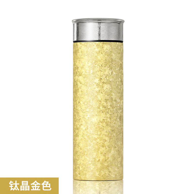 Титановый Кристалл чистый титановый термос 430 мл Высококачественная титановая чашка из чистого титана пузырьковая