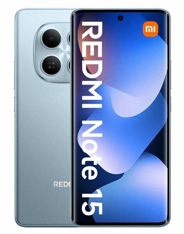 Redmi Note 15 6Gb/128Gb (Helio G100-Ultra) Glacier Blue (синий) EAC