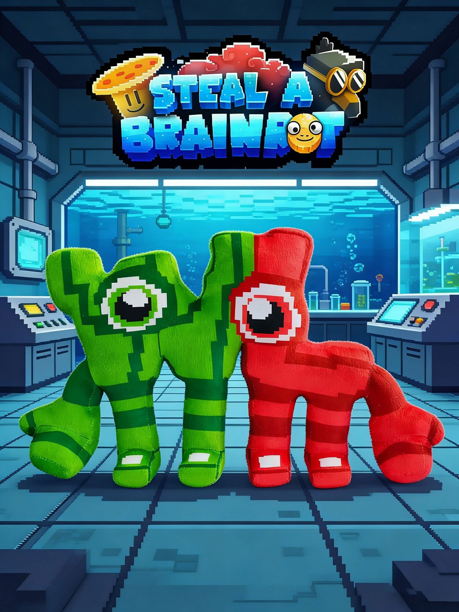 Плюшевая игрушка мем W or L, из игры Roblox Steal a Brainrot