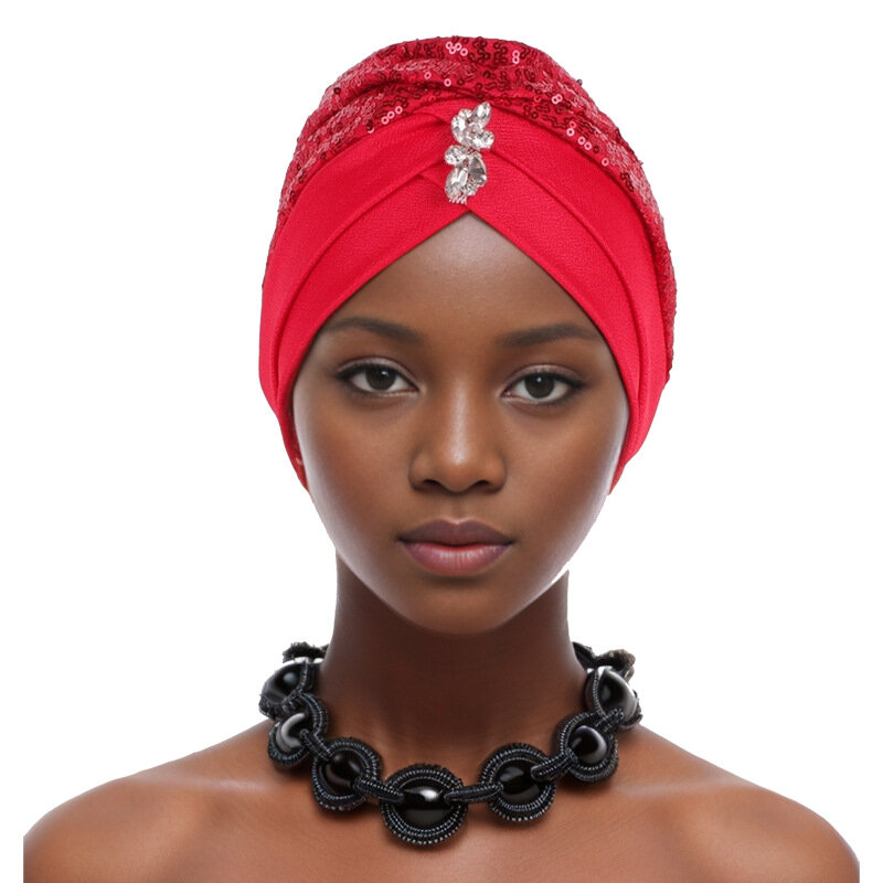 DIY Кепка Женская Тюрбан Винтаж Жемчуг Цветок