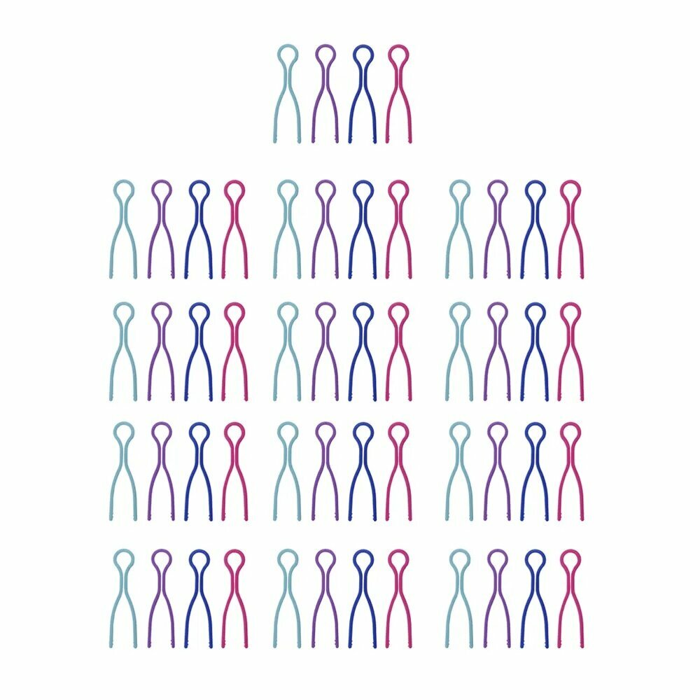 Универсальные Пластиковые Фиксаторы Бобин Подходят Для Швейных Машин 52 Штуки 7X2Cm