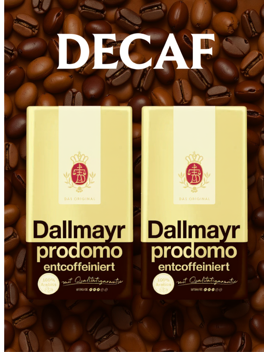 Prodomo Entcoffeiniert 500г кофе в зернах без кофеина 100% арабика в/у