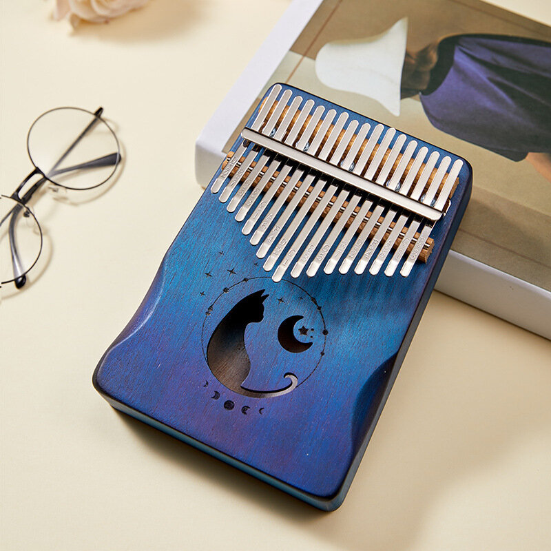 Калимба Zani, пианино для большого пальца, 21 нота, калимба, 17 нот, инструмент из махагона