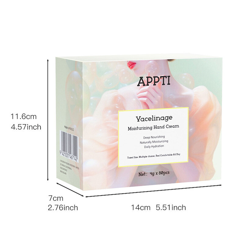 Крем для рук с гранатом и персиком, увлажняющий и питательный, для ухода за руками осенью и зимой, экспортный крем для рук