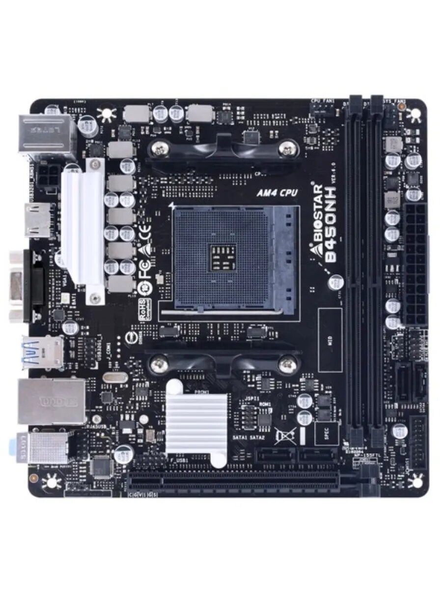 Материнская плата B450NH - AM4, DDR4