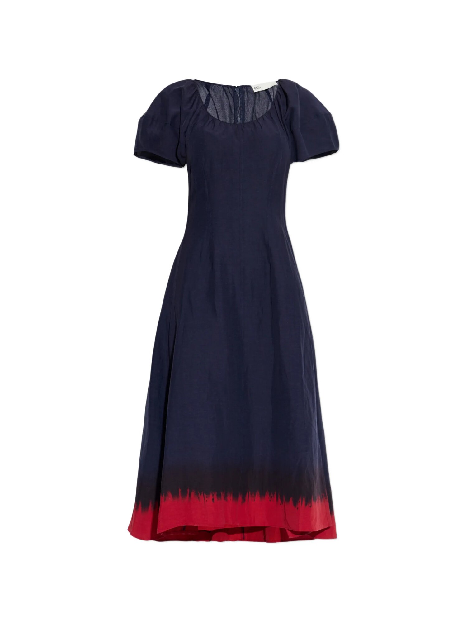 Платье Puff-sleeve midi dress