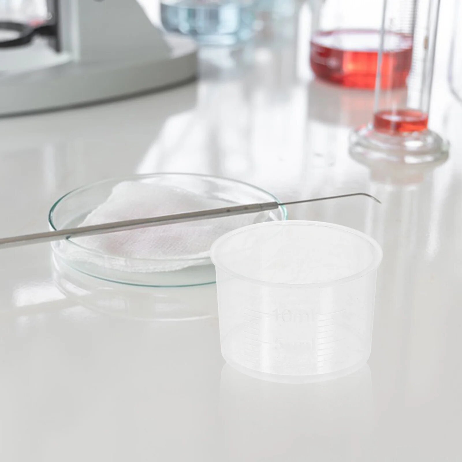 Пластиковые мерные стаканы ROSENICE 100 шт. 10 мл