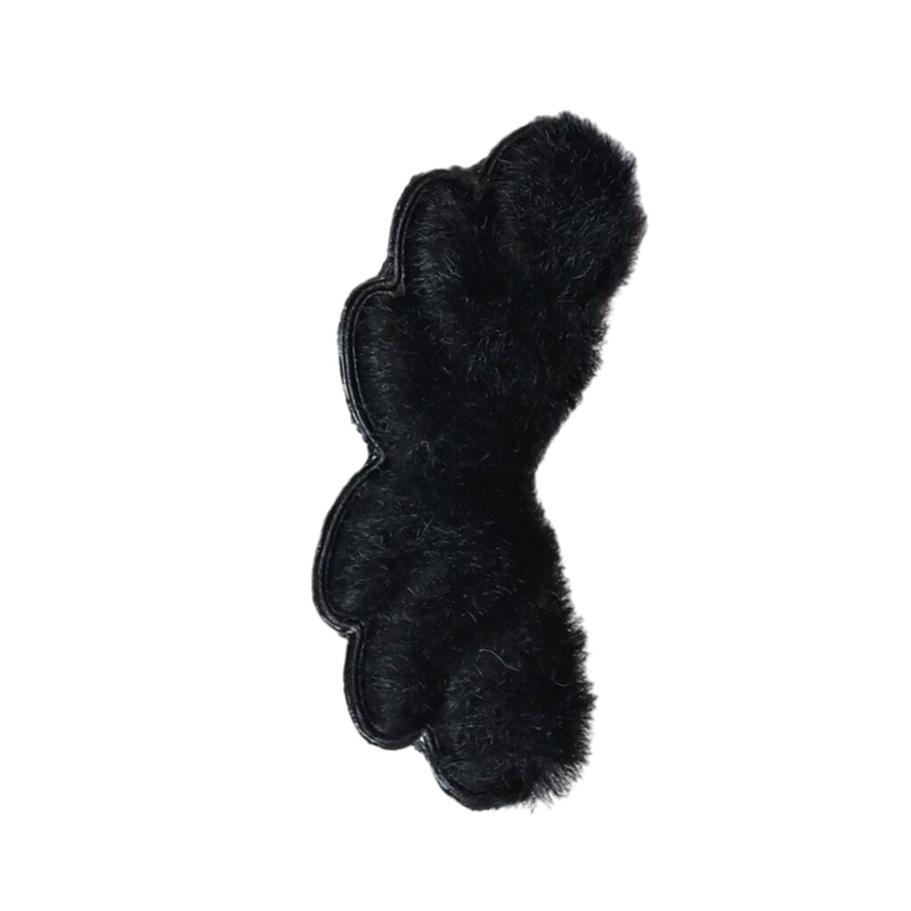 Плюшевые черно-белые крылья ангела аксессуары аксессуары-черный