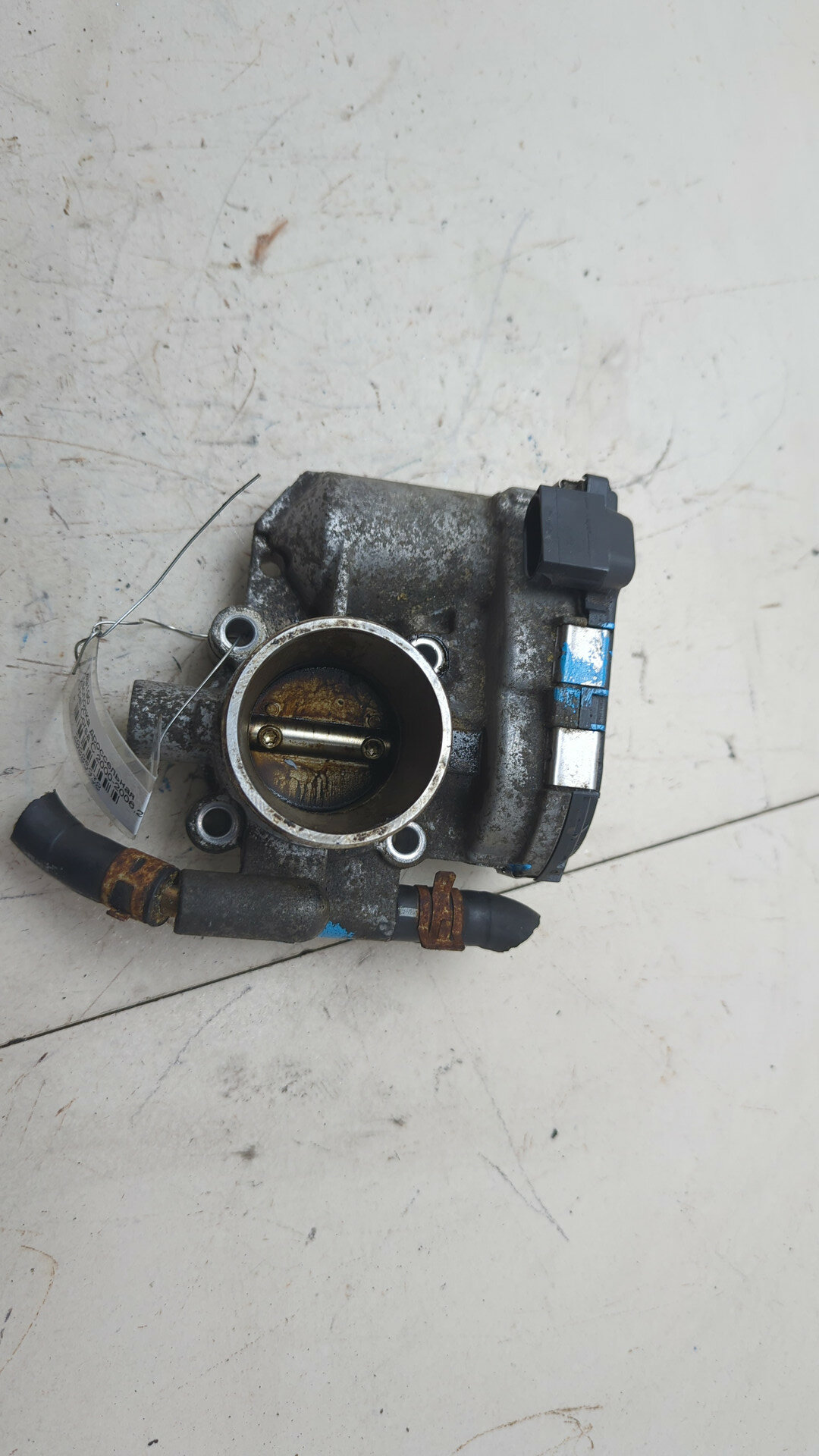 Заслонка дроссельная Opel Corsa C Б/У