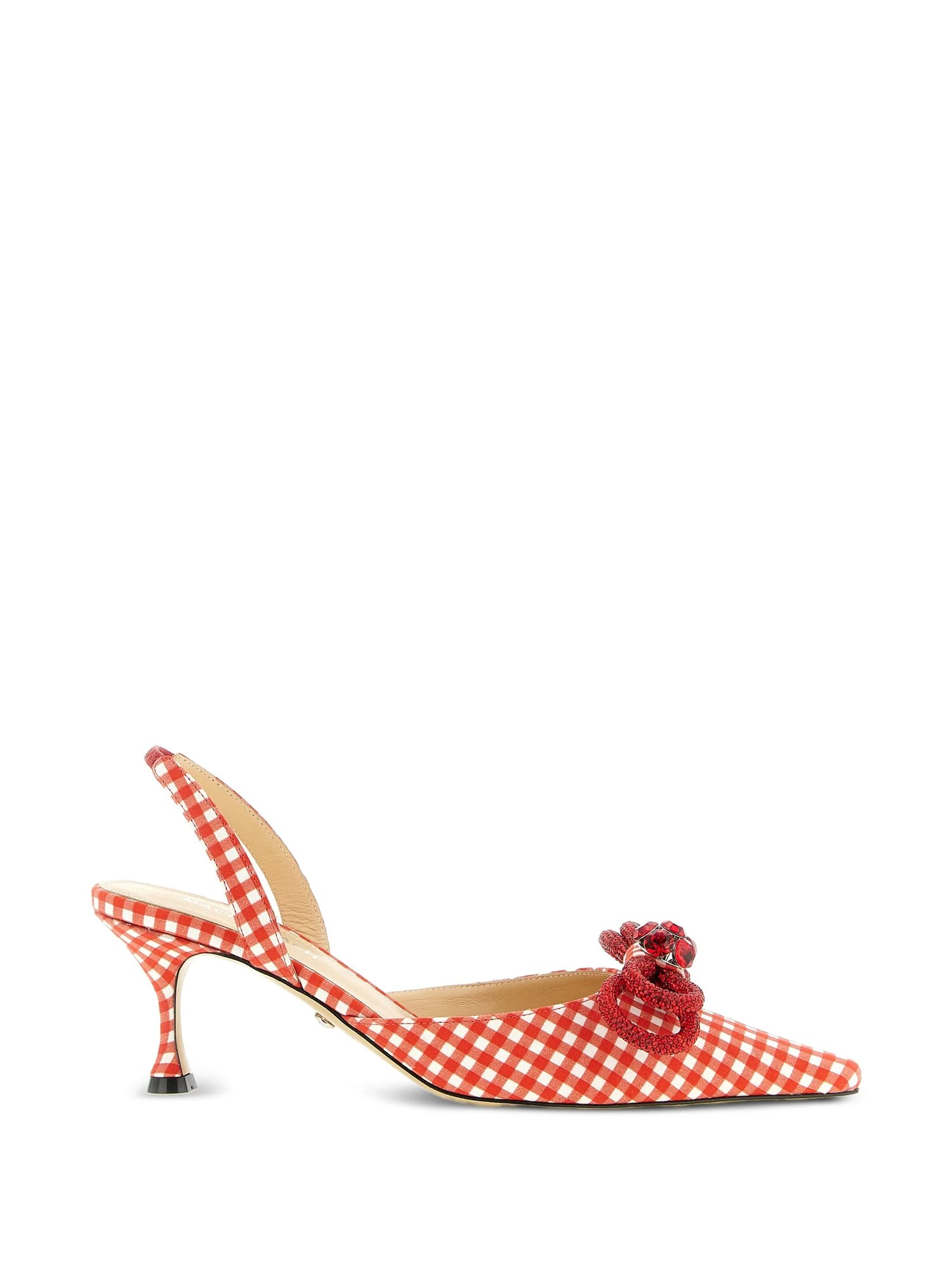 Туфли Bow-detail pattern pumps 