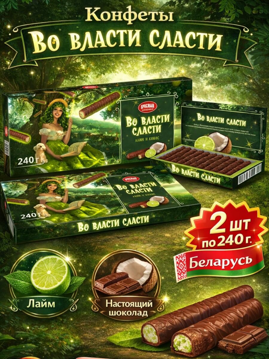 Конфеты "Во власти сласти", 240 гр, Беларусь