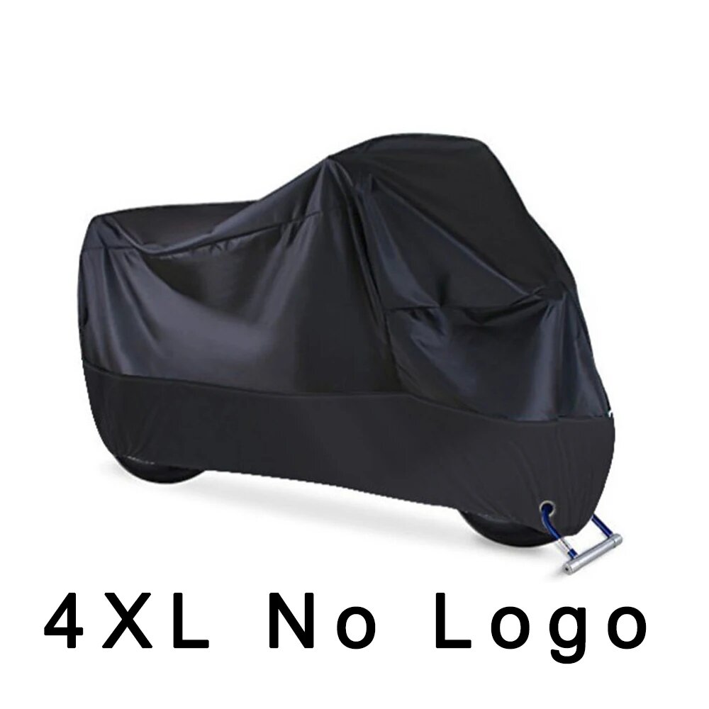 Чехол для мотоцикла 4XL No Logo, черный