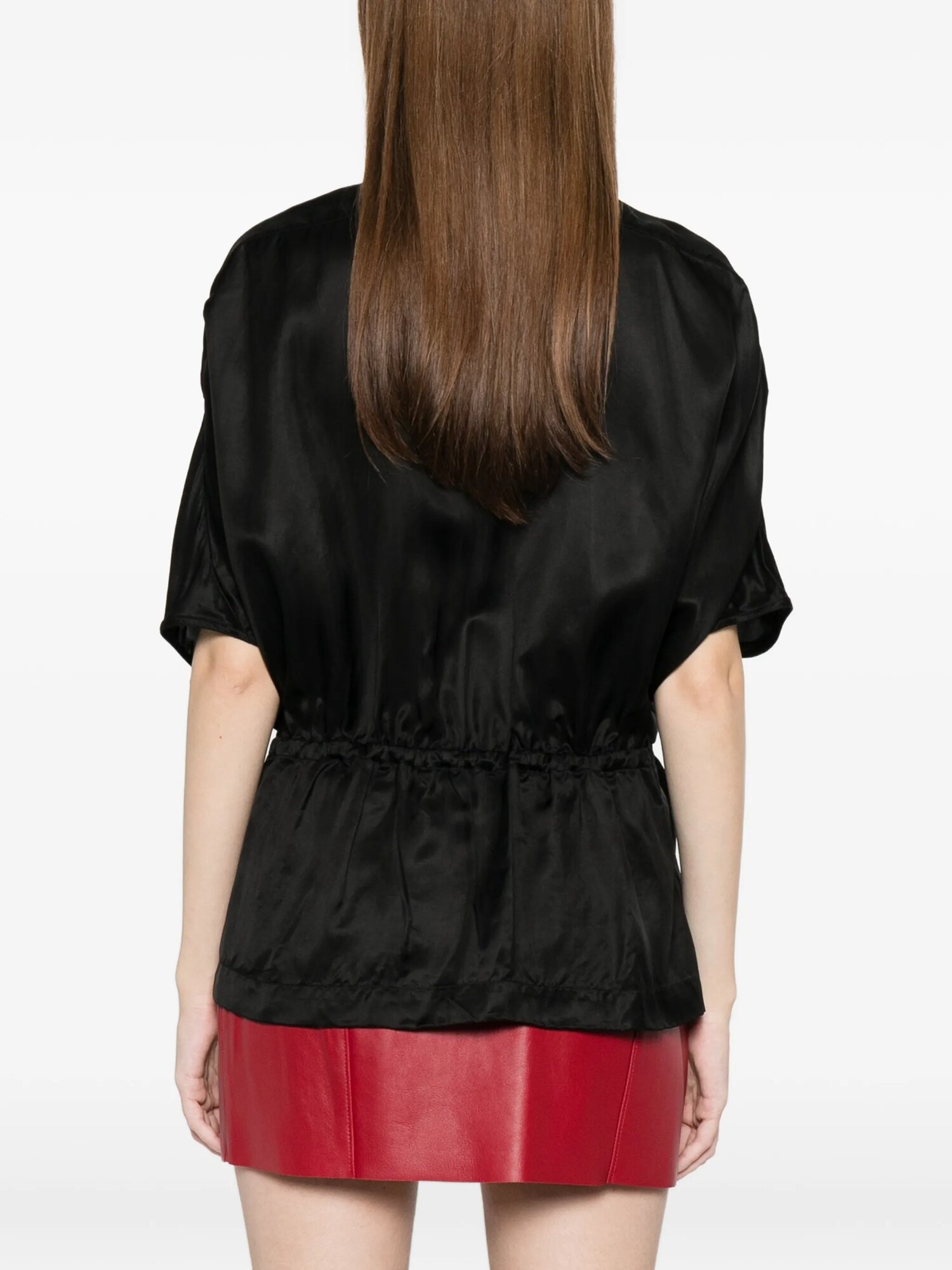 Накидка Rick Owens Zip-up cape, размер OneSize, черный/черный — фото 1