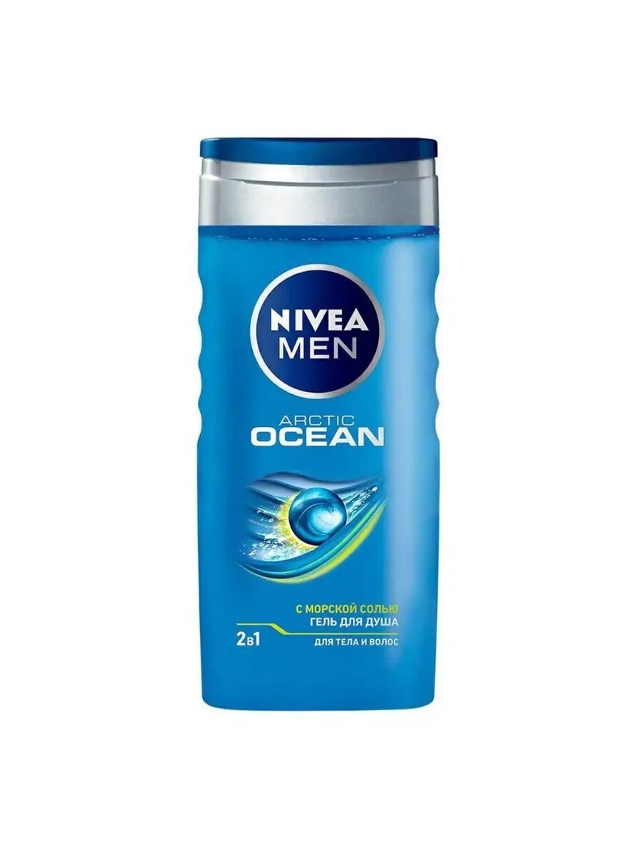 Гель для душа Nivea Men 2 в 1 Arctic Ocean 250 мл
