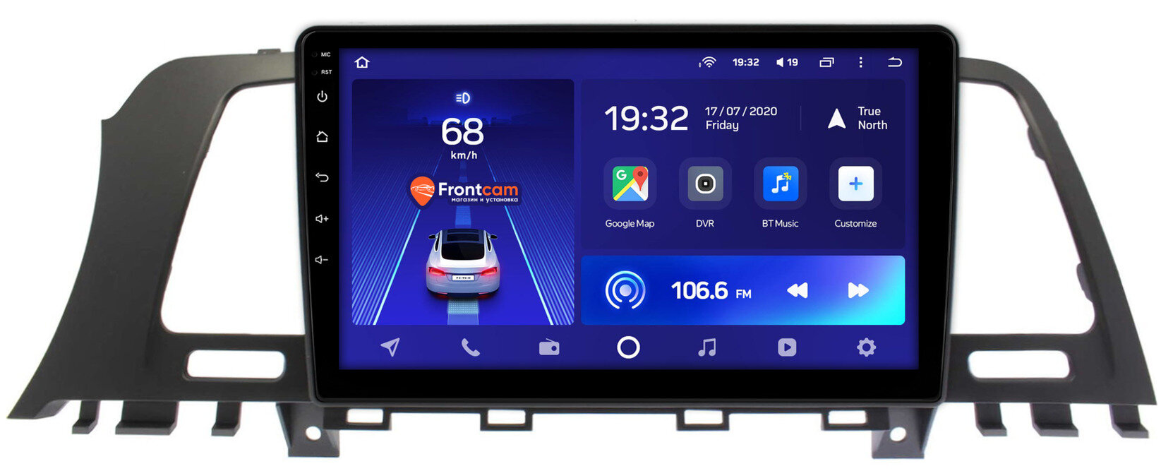 Штатная магнитола Nissan Murano (Z51) 2007-2015 Teyes CC2L PLUS 2/32 9" RM-9-NI138N Android 8.1 (DSP, IPS, AHD)