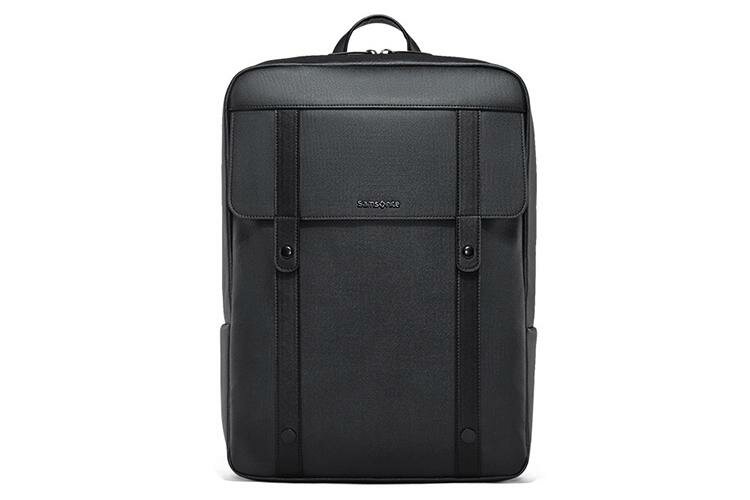 Рюкзак для ноутбука мужской SAMSONITE 5604157, черно-серый, тканевый