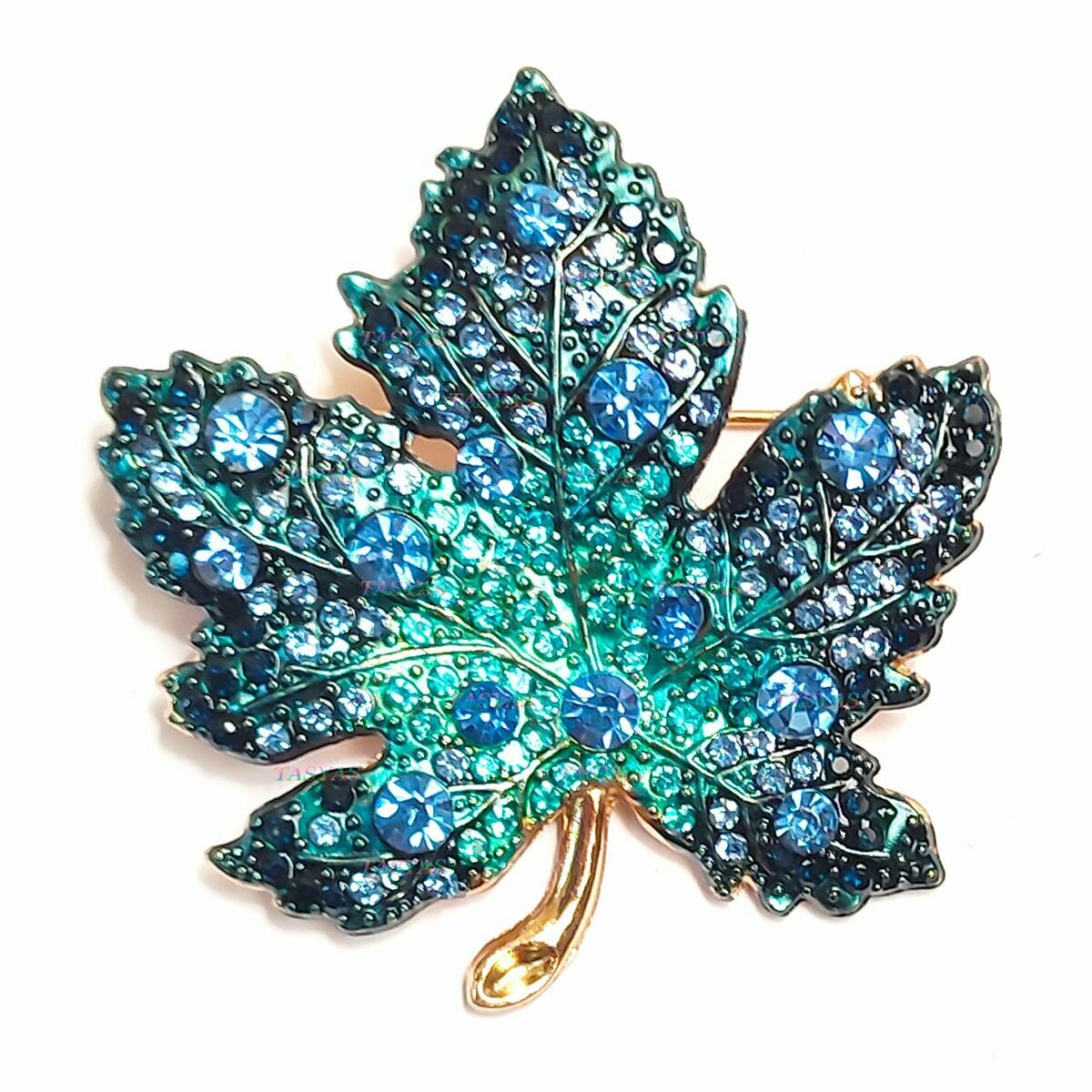 Брошь, стразы