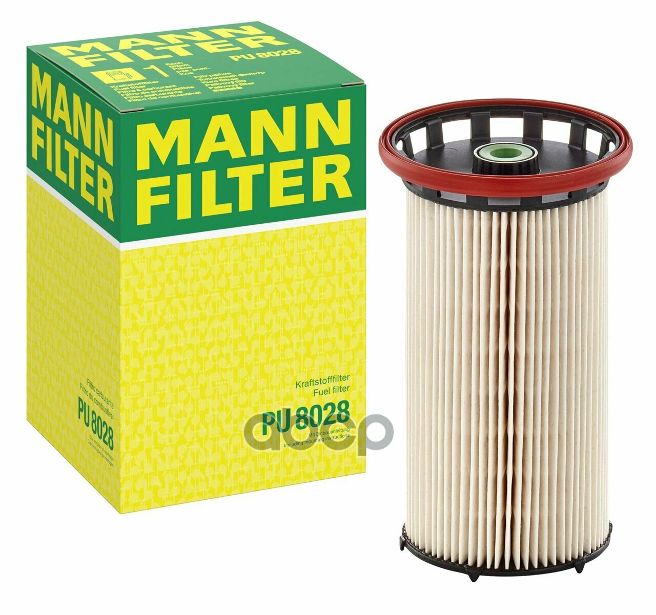 Фильтр топливный Audi A3 12-24 / Q3 11-19 MANN-FILTER арт. PU8028