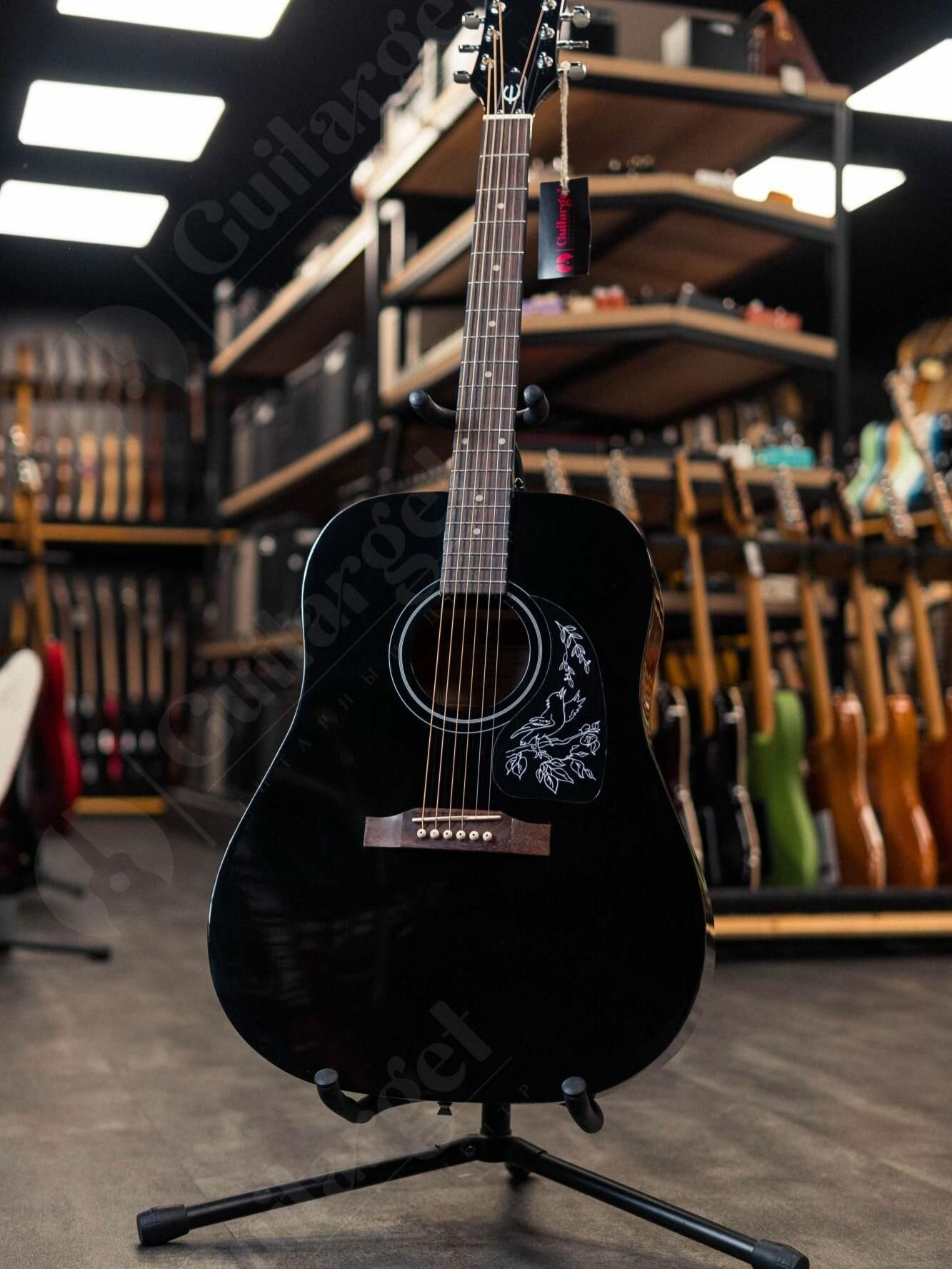 Акустическая гитара Epiphone Starling Starlight Ebony