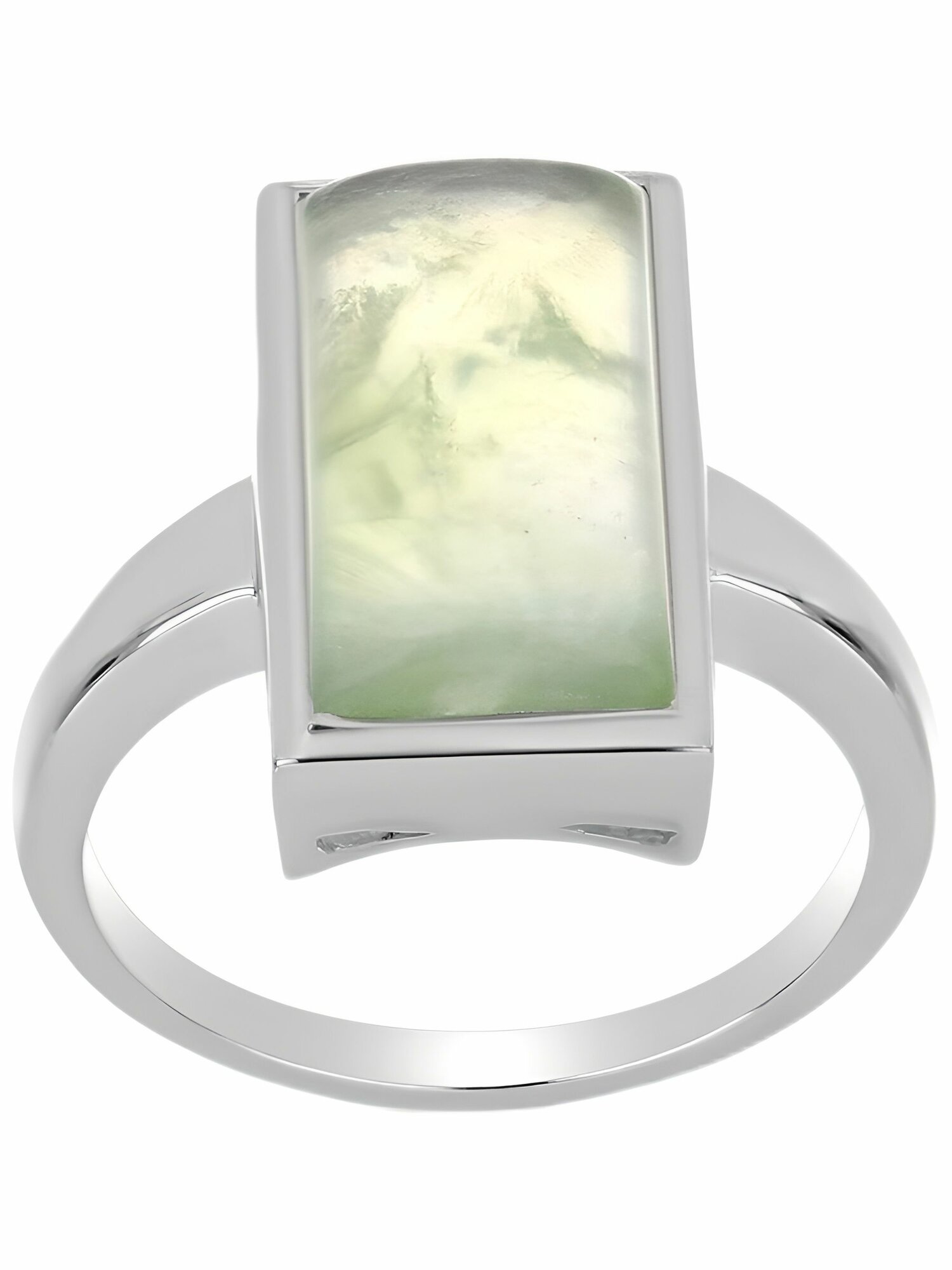 Кольцо тонкое, серебро, 925 проба, родирование, пренит