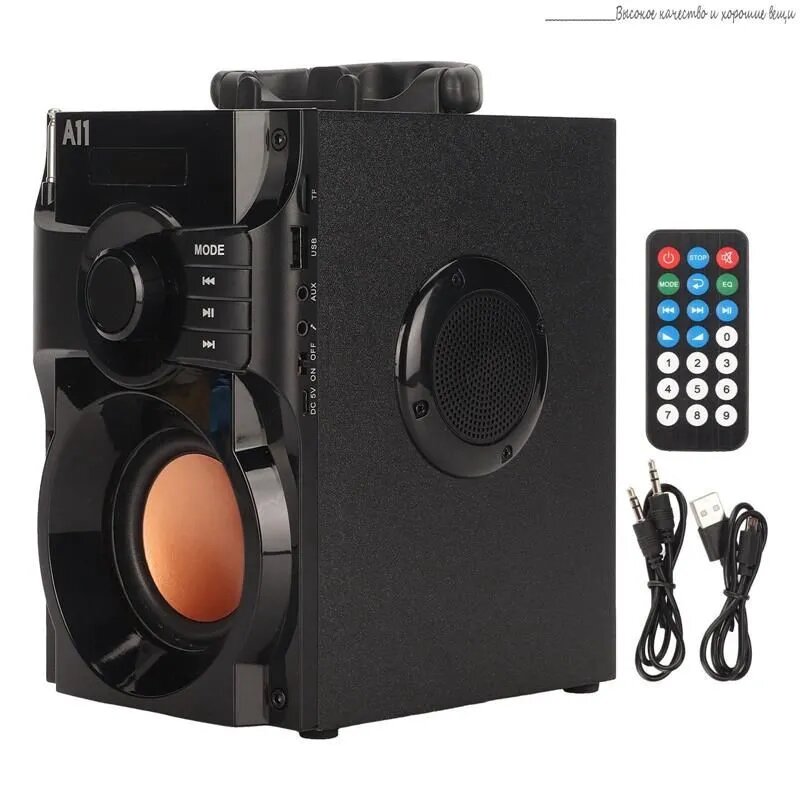 Водонепроницаемый портативный Bluetooth-динамик с сабвуфером, беспроводной стереозвук, насыщенные басы, возможность путешествовать по вечеринкам, время работы 12 часов, компактный дизайн