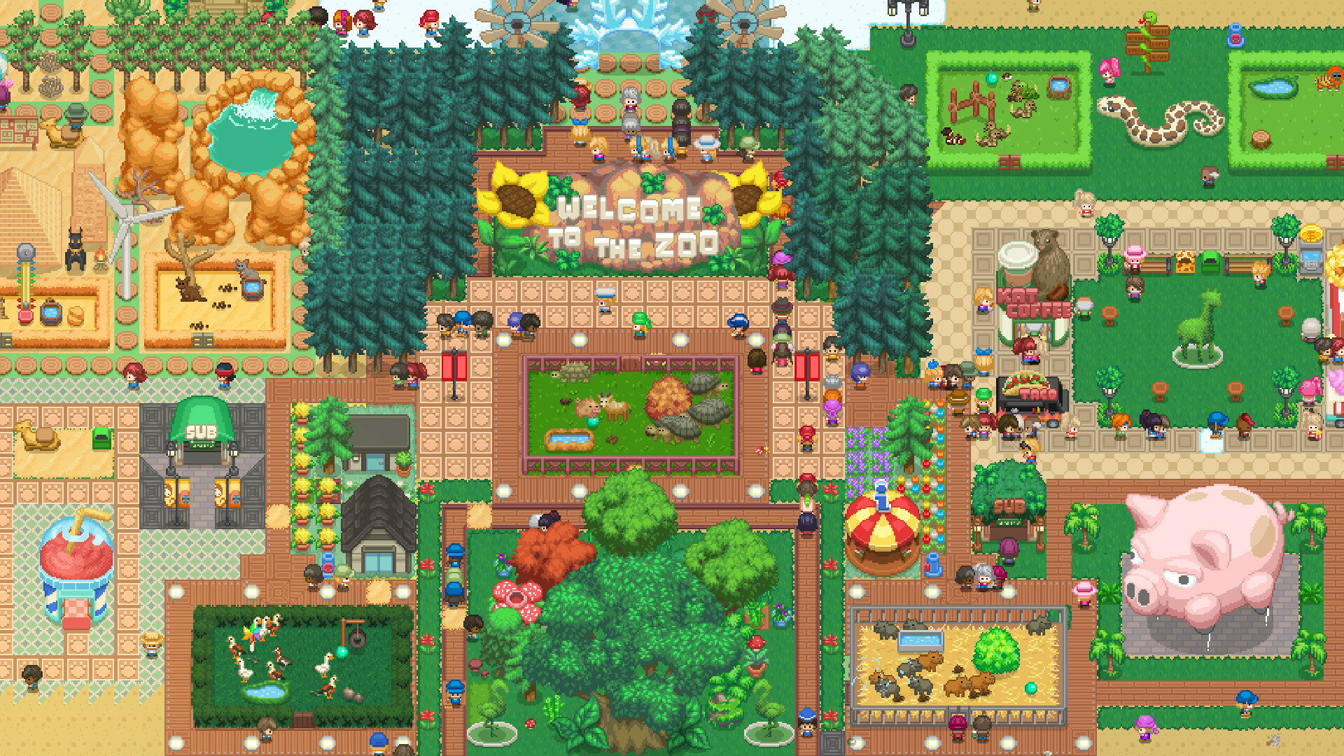 Let's Build a Zoo PC Steam Аккаунт • Активация Steam • регион Весь мир