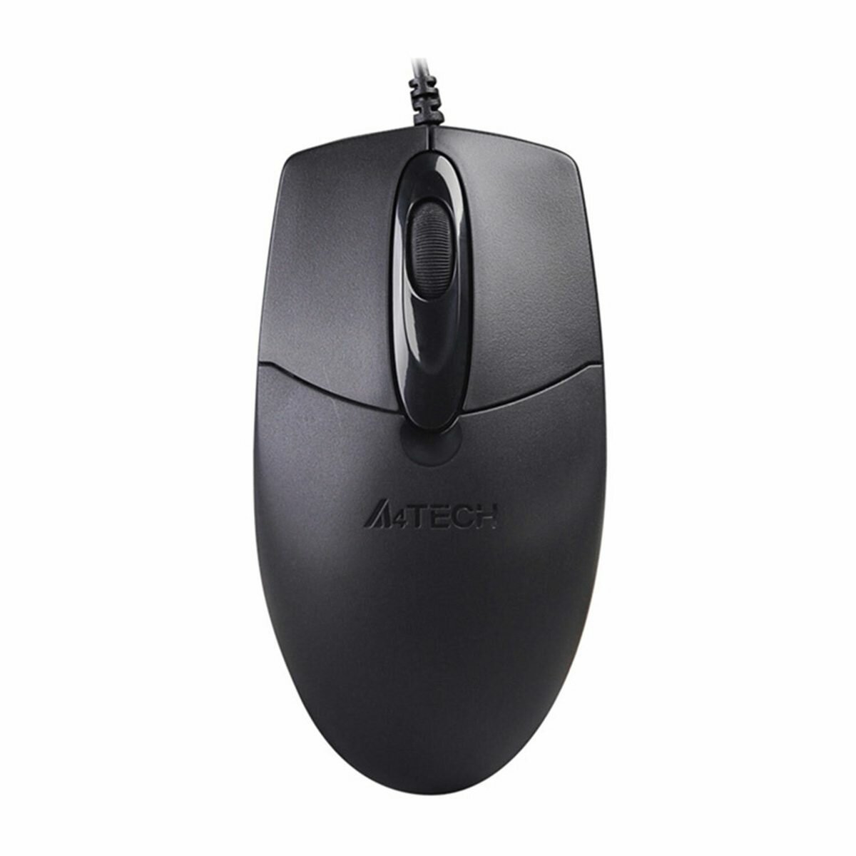 Мышь оптическая проводная A4Tech OP-720, USB, 2 кнопки + 1 колесо-кнопка, черная (513289), 60шт.