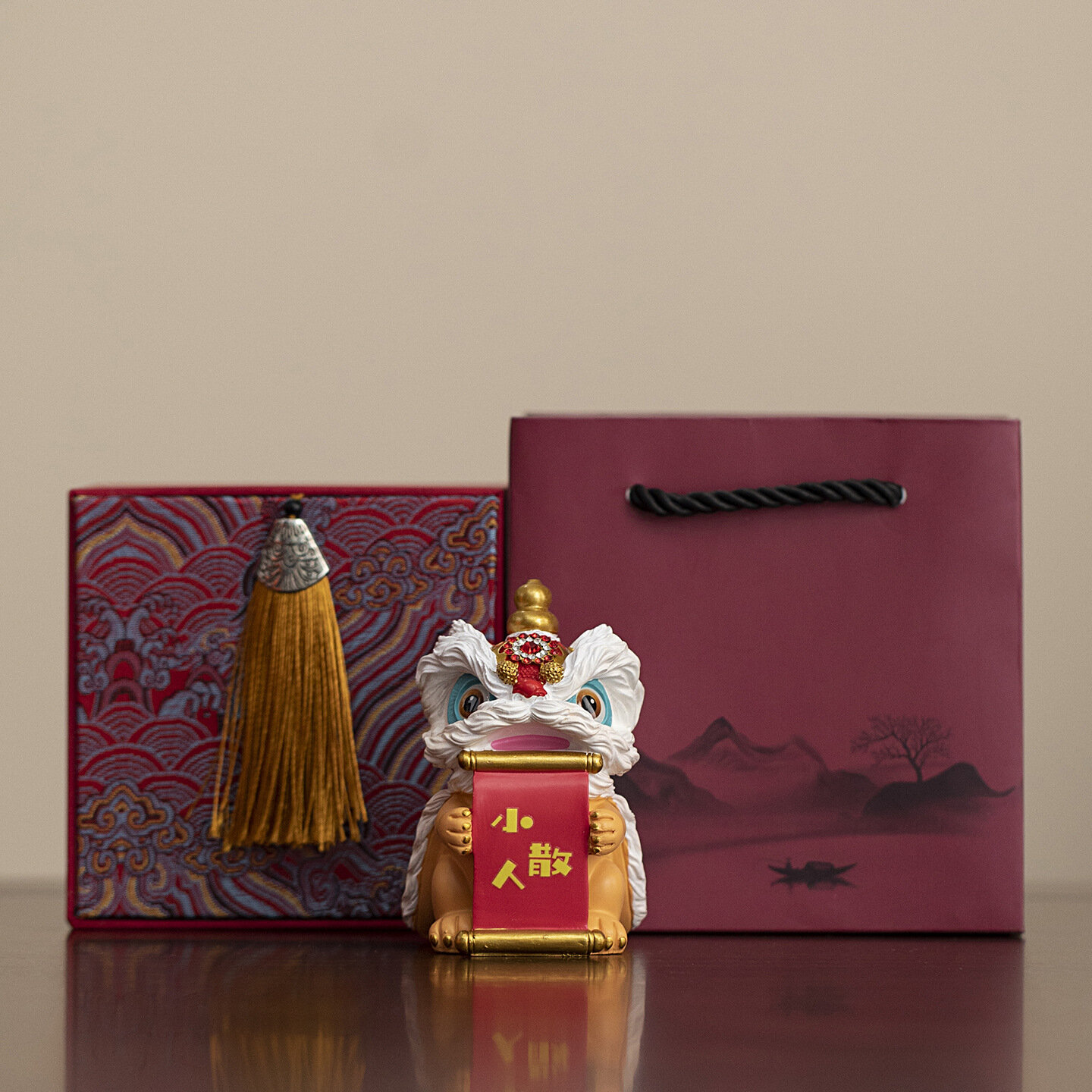 Креативные культурные украшения в китайском стиле с изображением танца льва, небольшие подарки на открытие магазина, новоселье, подарки для нового дома, сувениры и ответные подарки.