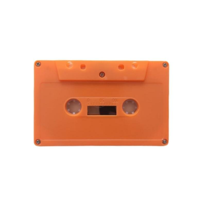 Пустая кассета для магнитофона, оранжевый цвет - 90