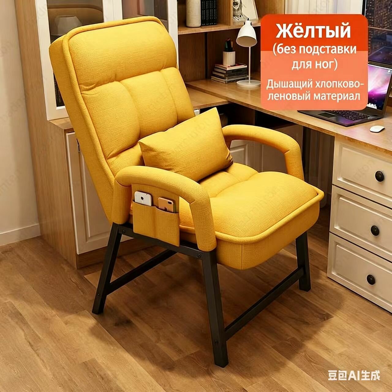 Офисное кресло икеа, простой стиль, ар-деко, 55x55x94 дюймов.