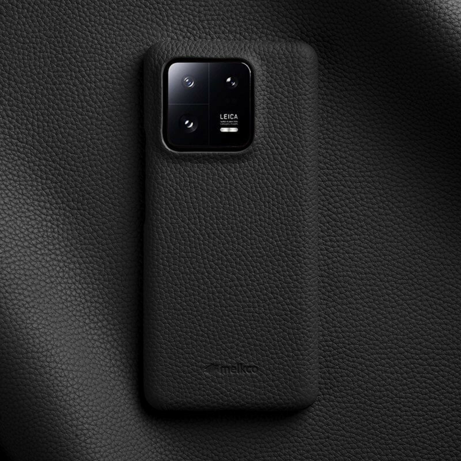 Чехол-кобура MyPads из натуральной коровьей кожи для Xiaomi 13 Pro, черный