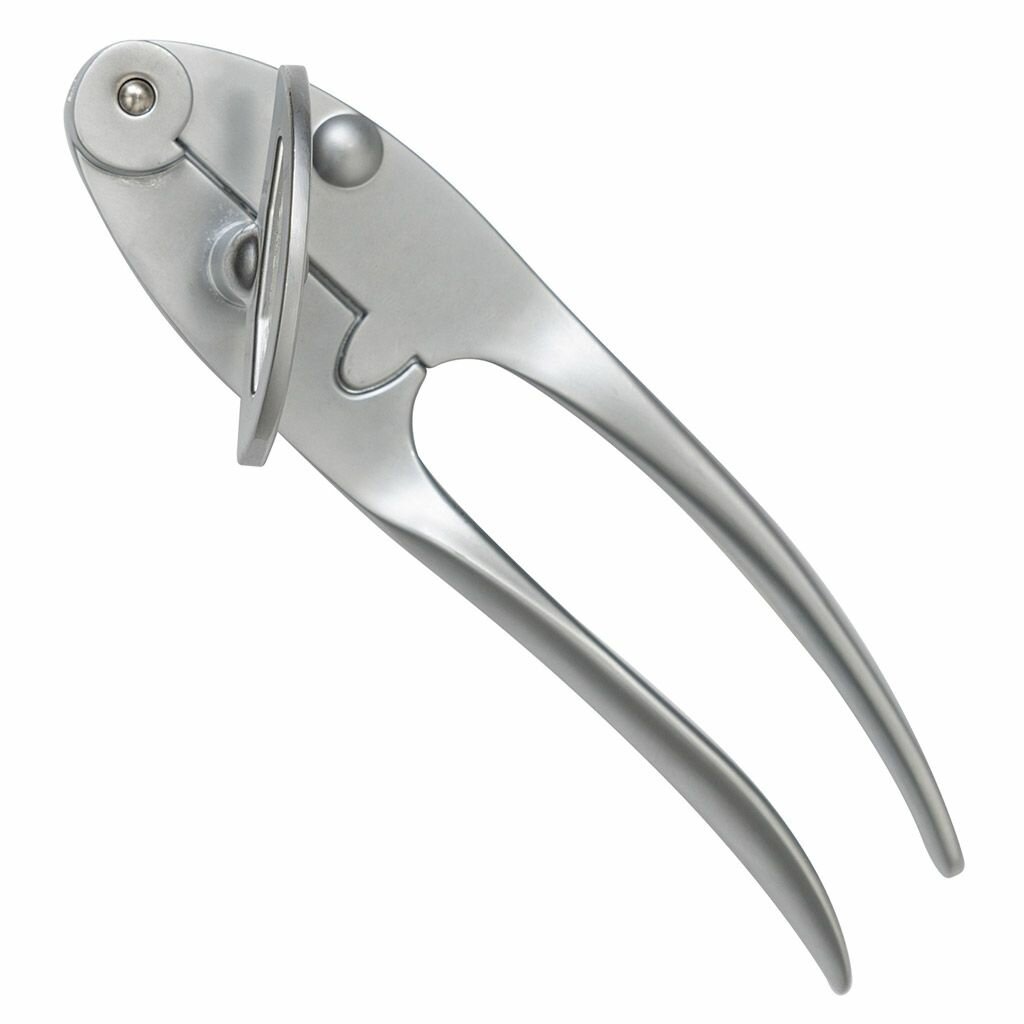 Консервовскрыватель TalleR металлический, 17,1х4,2х6,6 см, цинковый сплав, никелированная матовая поверхность, в блистере (TR-65122)