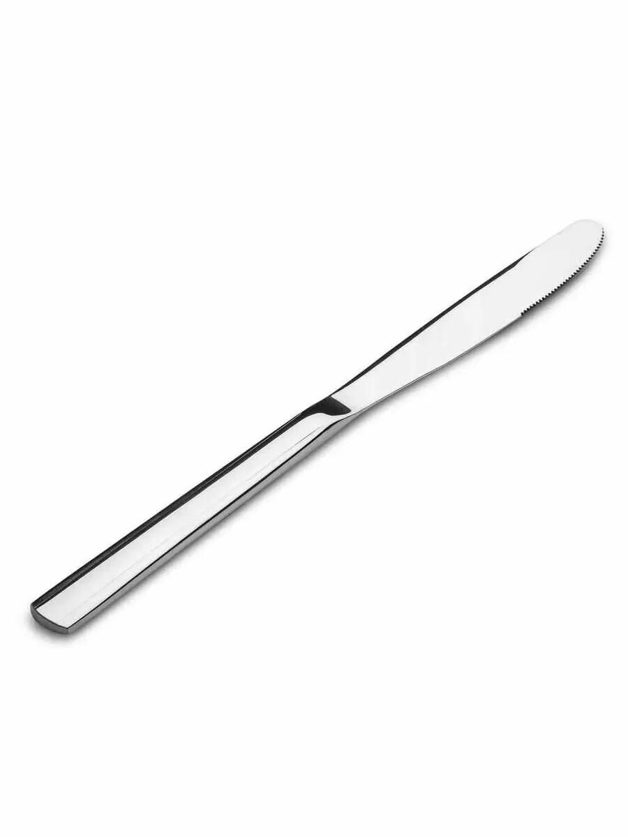 Нож столовый Добросталь нержавеющая сталь, серия "торжество", 2 штуки в комплекте, на подвеске (М18)