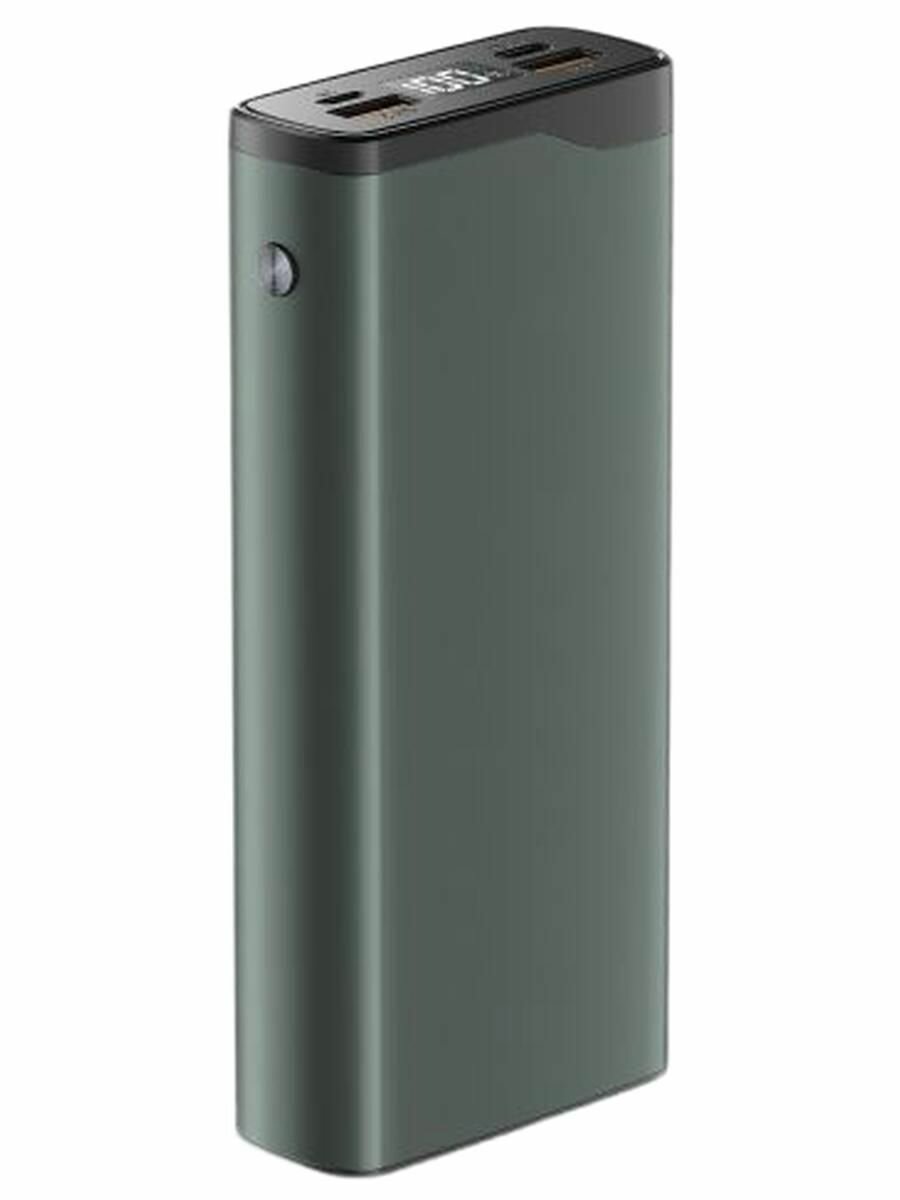 Внешний аккумулятор OLMIO QL-20, 20000mAh, gray, серый", LiPol, Quick Charge, Power Delivery