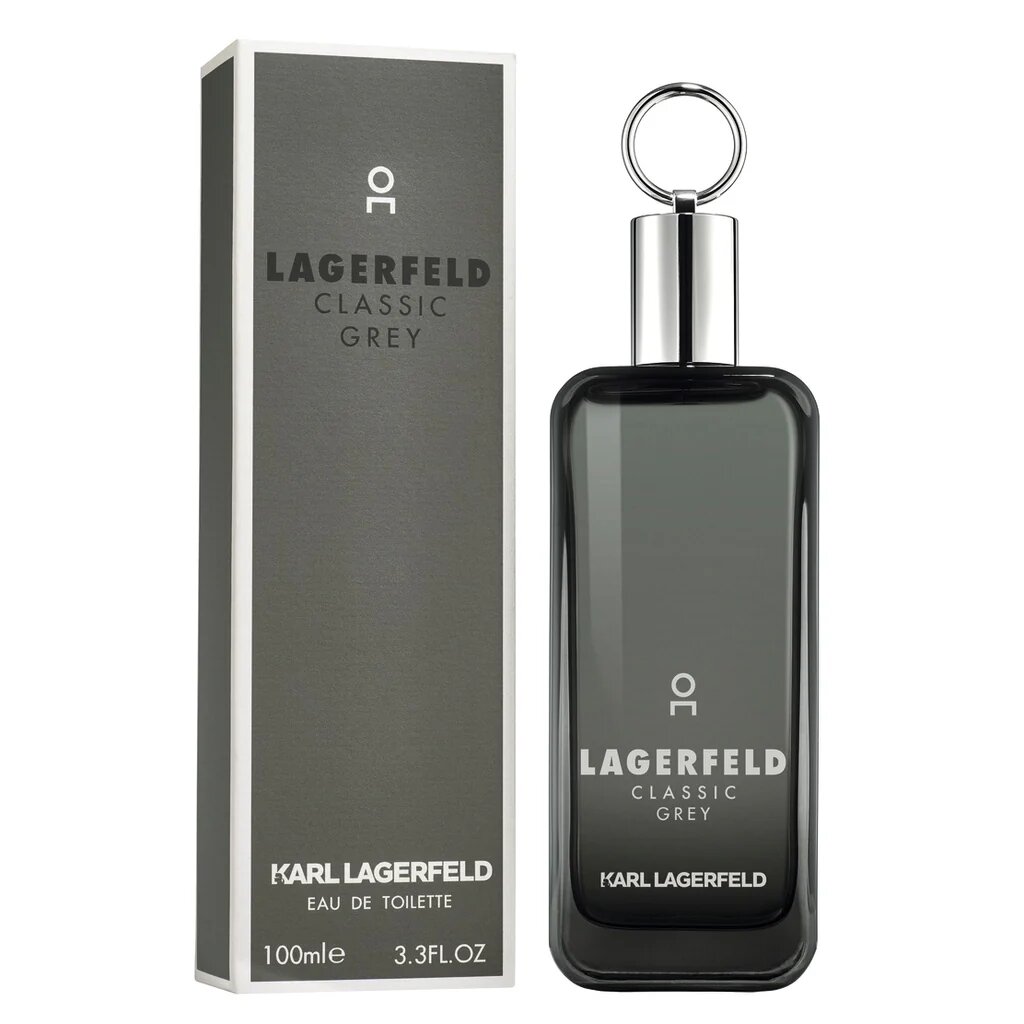 Karl Lagerfeld Classic Grey туалетная вода 100 мл, аромат для мужчин