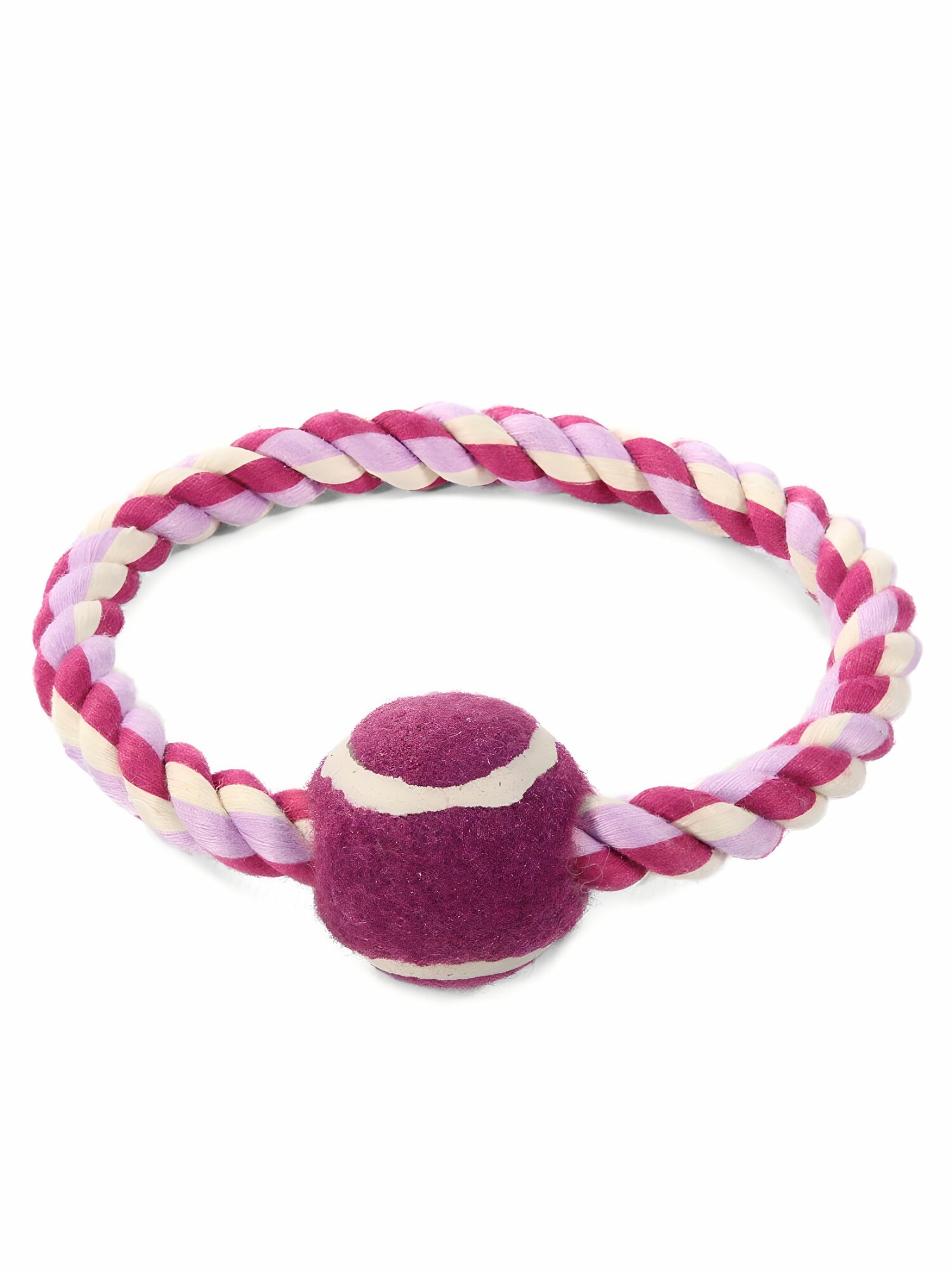 Игрушка для собак мелких пород Triol "Веревка-кольцо, мяч", d38/120 мм, серия MINI DOGS, 12111081