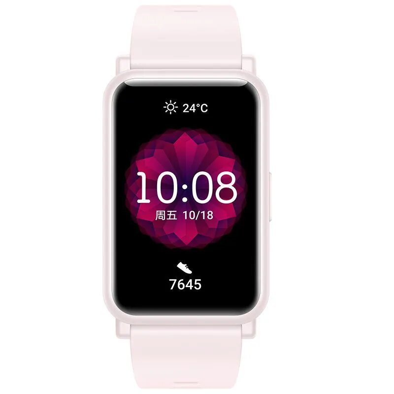Honor Умные часы Honor Smart Sports Watch ES многофункциональный водонепроницаемый браслет для плавания для мужчин и женщин / Черный