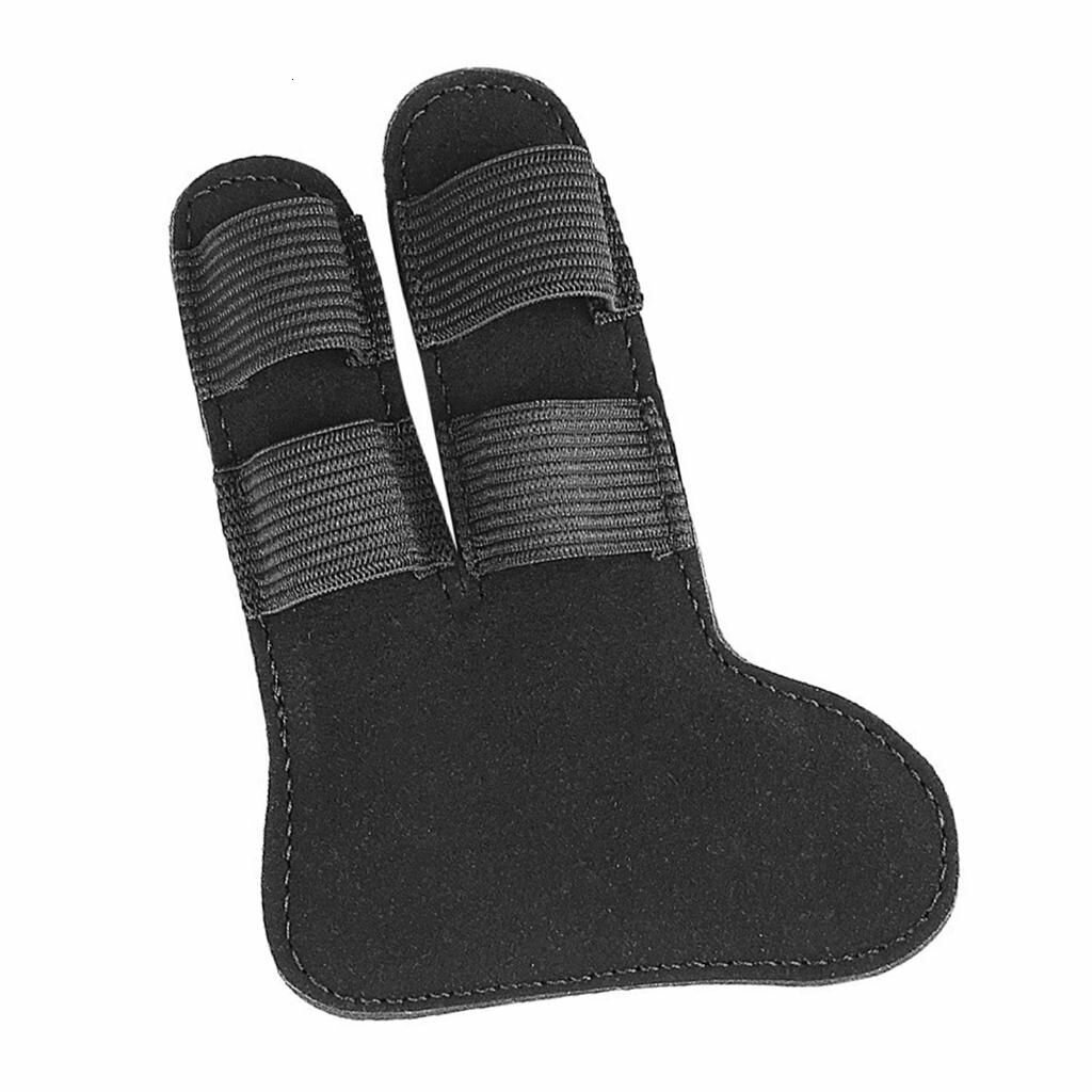 Напальчник бейсбольный амортизирующий с защитной вставкой PU, Правильно