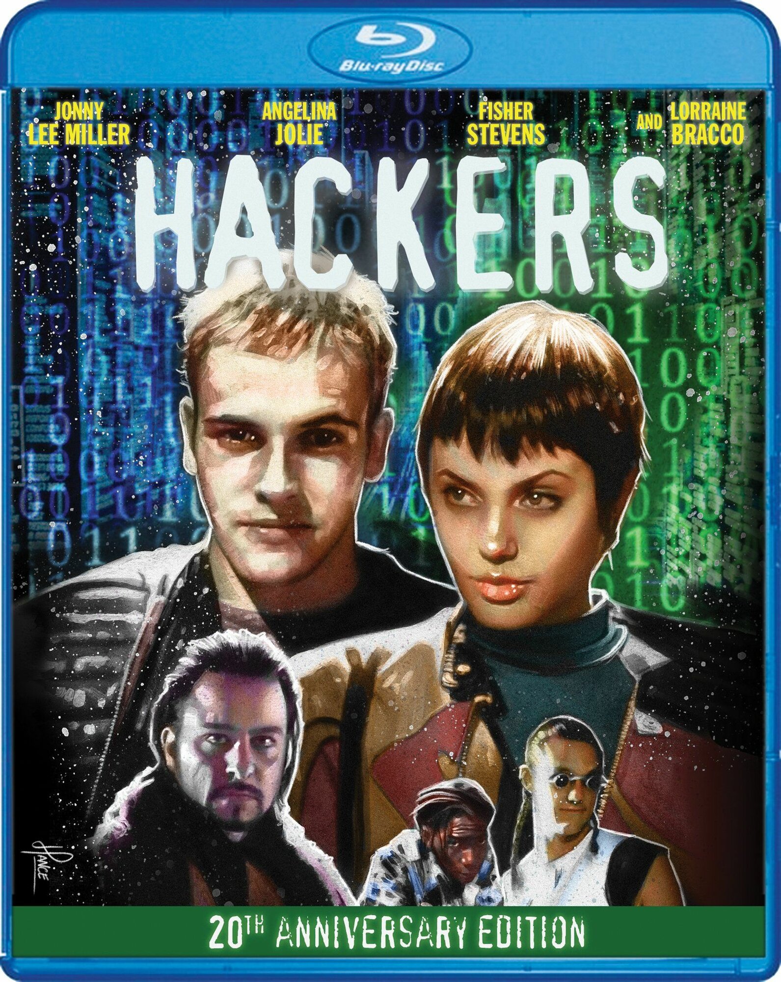 Хакеры (1995) blu-ray диск фильм триллер драма мелодрама криминал Анджелина Джоли