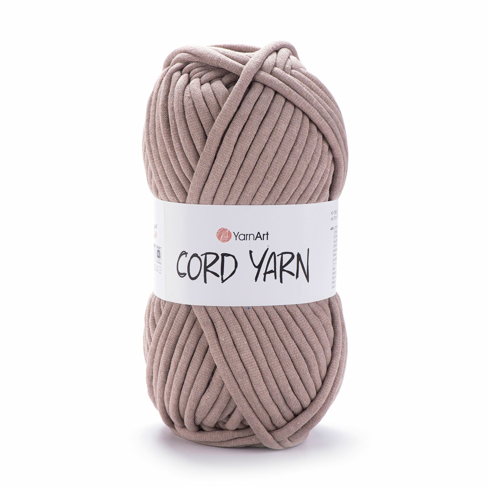 Пряжа YarnArt Cord Yarn 768 (1 моток, 250г/73м) светло-бежевый