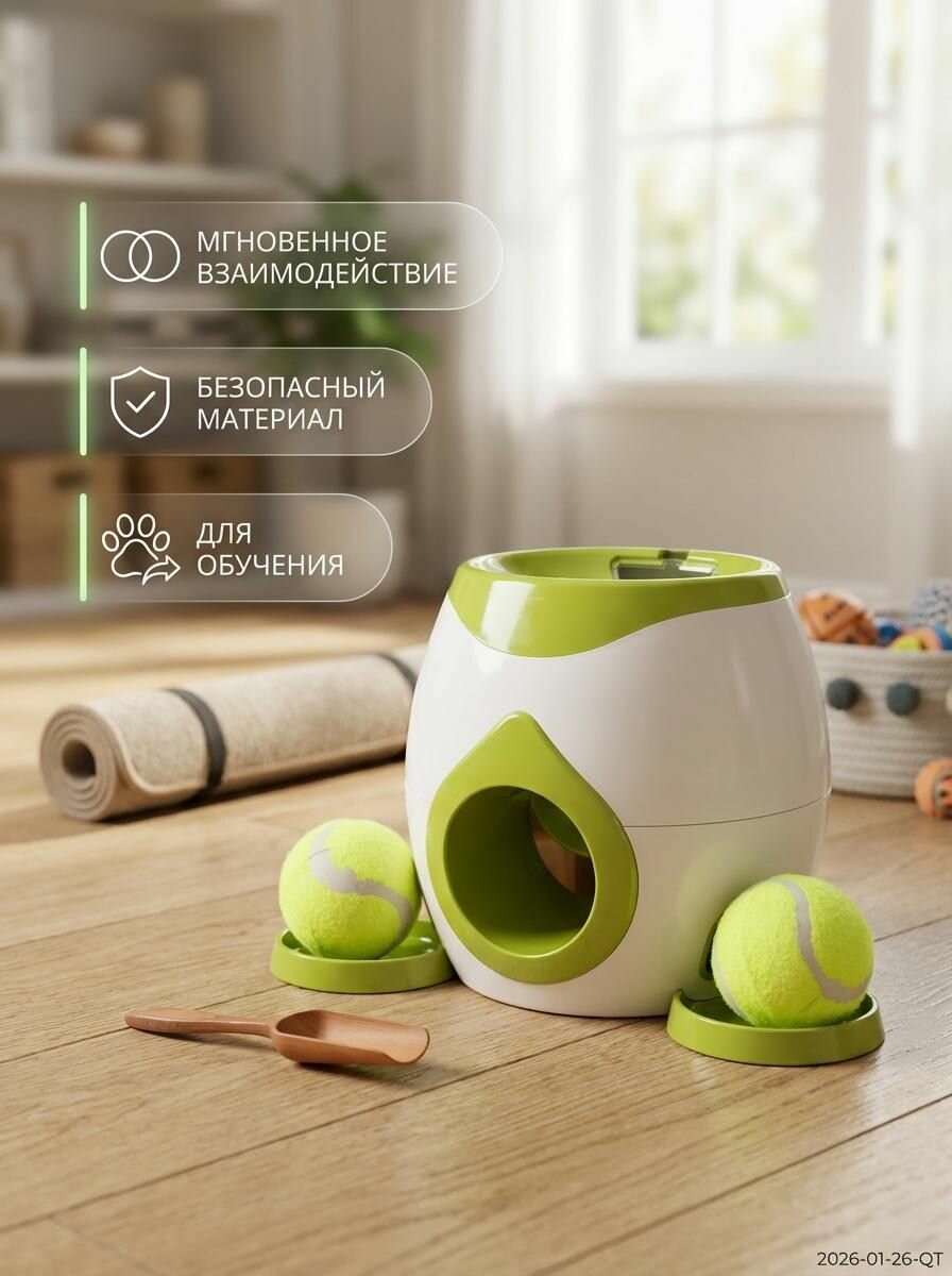 Интерактивная игрушка-кормушка для дрессировки и поощрения собак и кошек