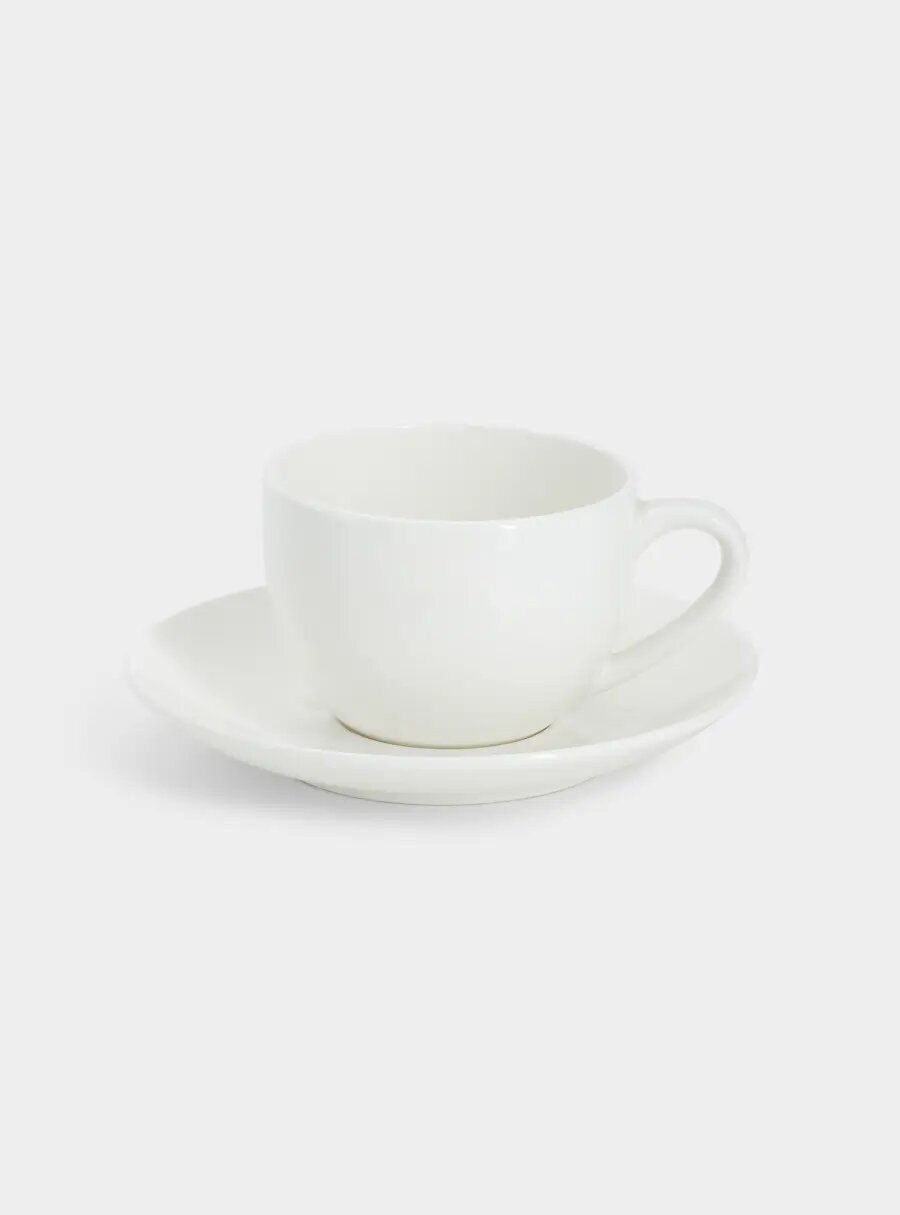 Чашка с блюдцем, 100 мл, Кашемир